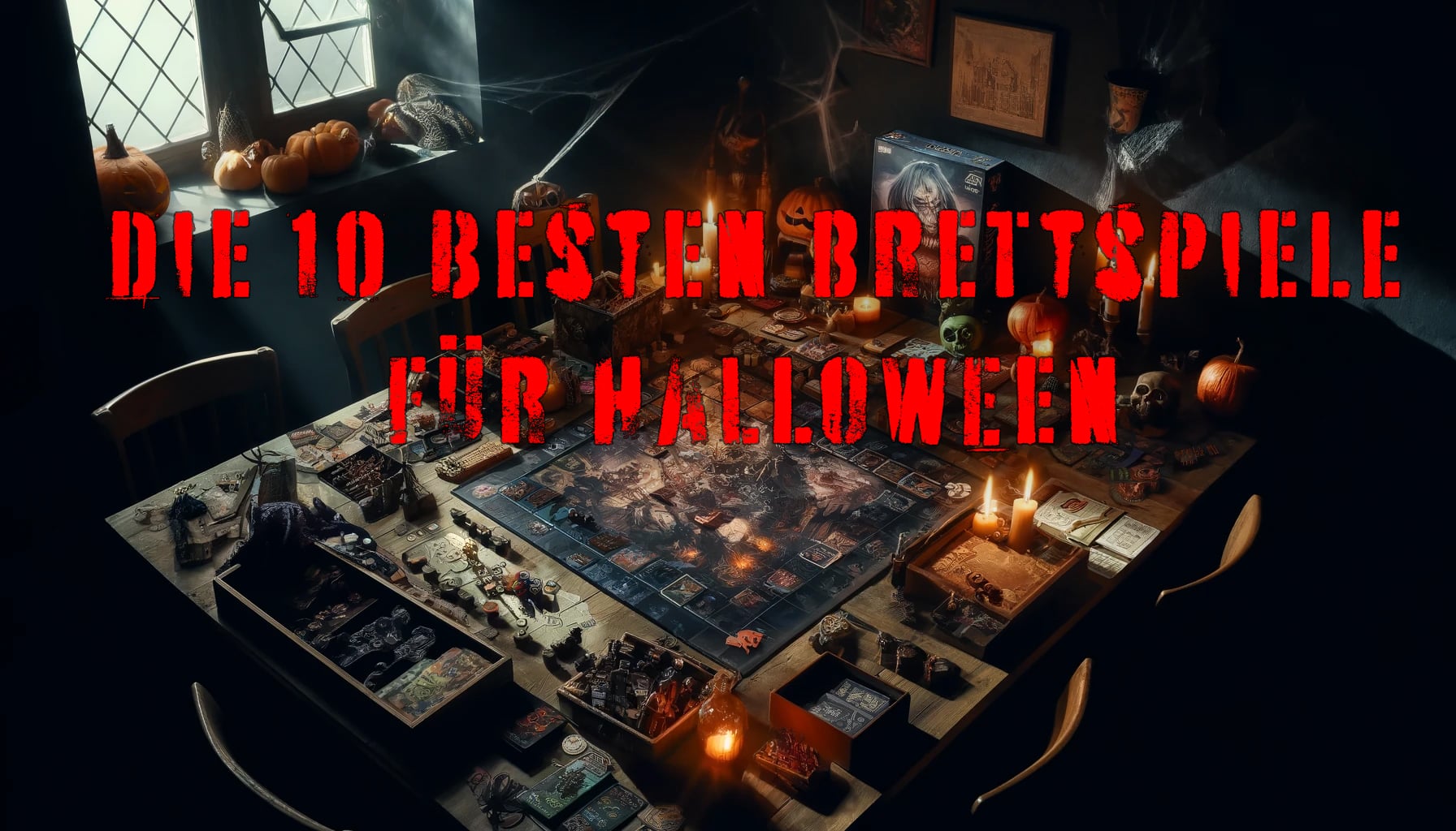 Die 10 besten Brettspiele für Halloween